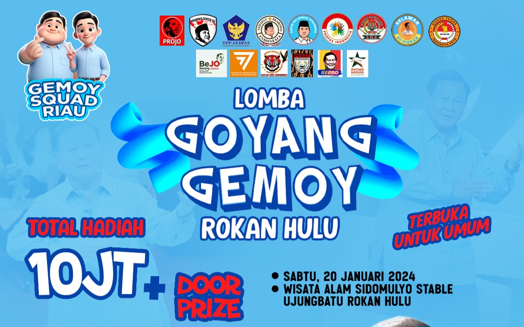 Squad Gemoy Riau Buka Lomba Goyang Gemoy, Hadiah Rp 10 Juta | Info Rohul